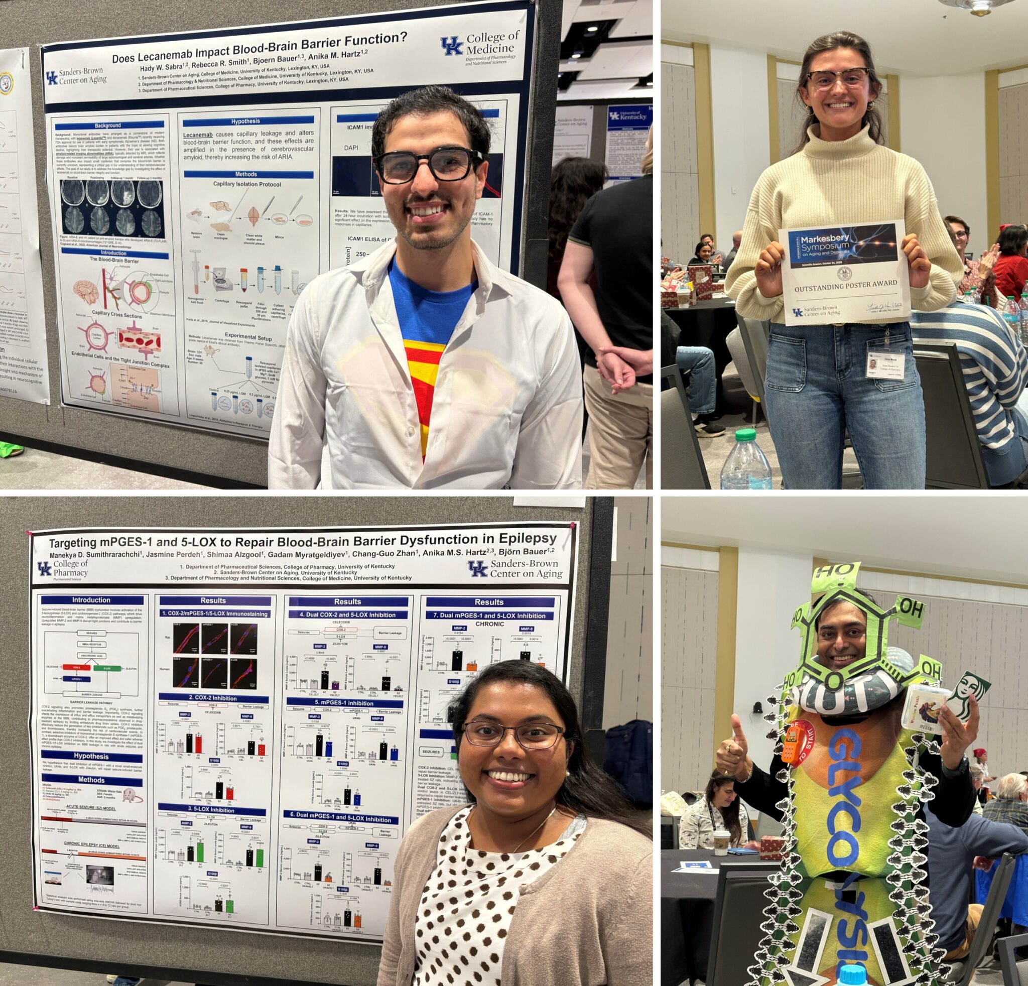 BHL Team presents at Markesbery Symposium - Bauer Hartz Lab